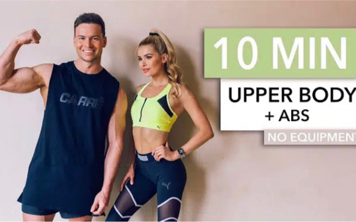 【搬运】帕梅拉Pamela Rief - 10min 上肢训练+腹部_哔哩哔哩_bilibili