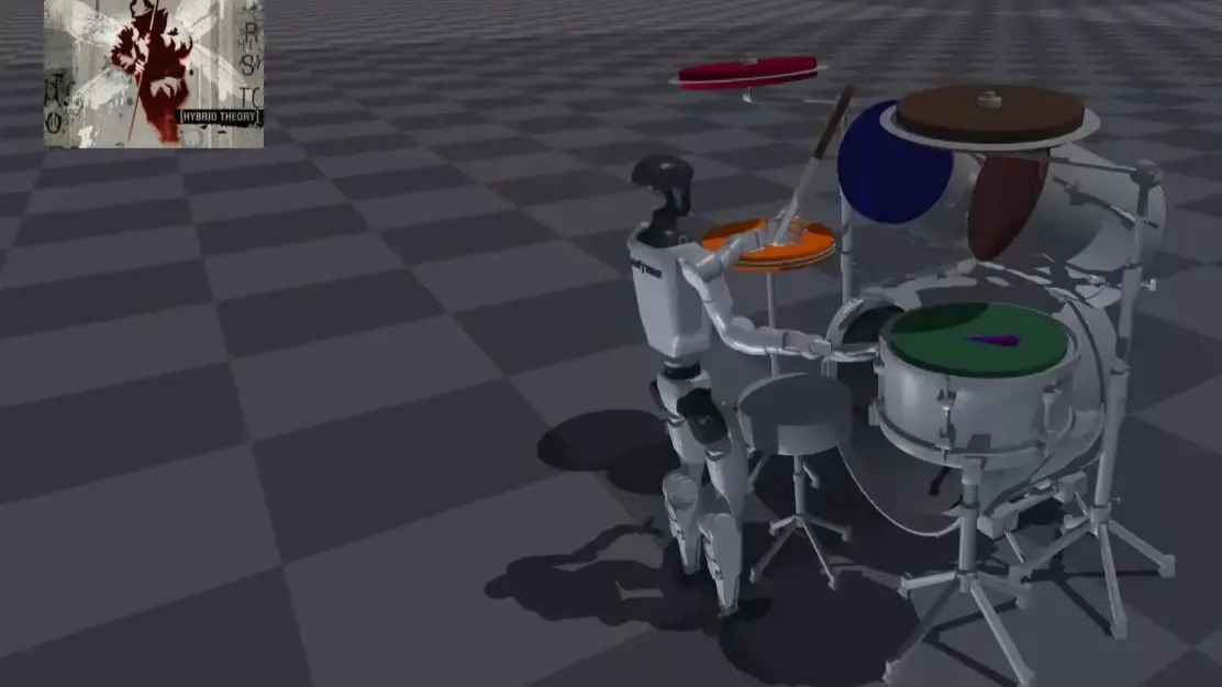 Robot Drummer：人形机器人也能打鼓？节奏技能学习新突破｜2025【SUPSI & Polimi】_哔哩哔哩_bilibili