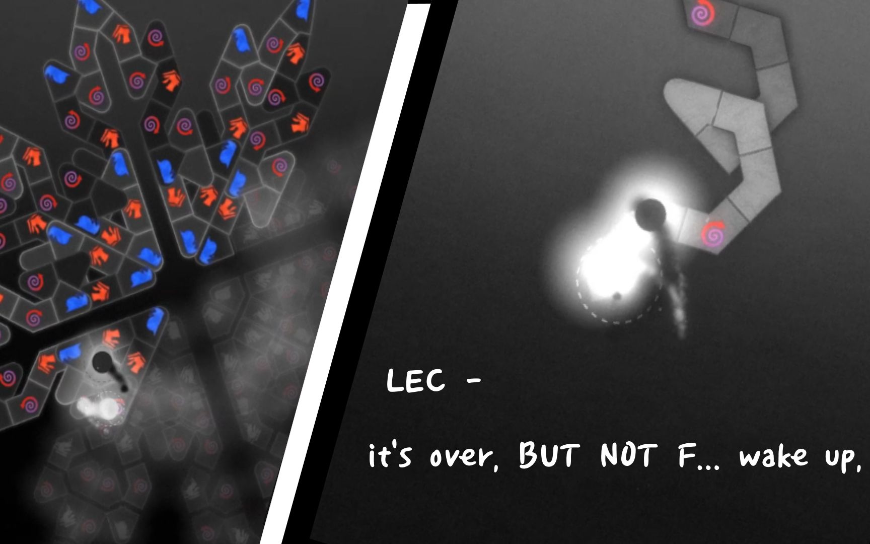 【冰与火之舞/ADOFAI】LEC - it's over, BUT NOT F... wake up. 严判通关_音游热门视频