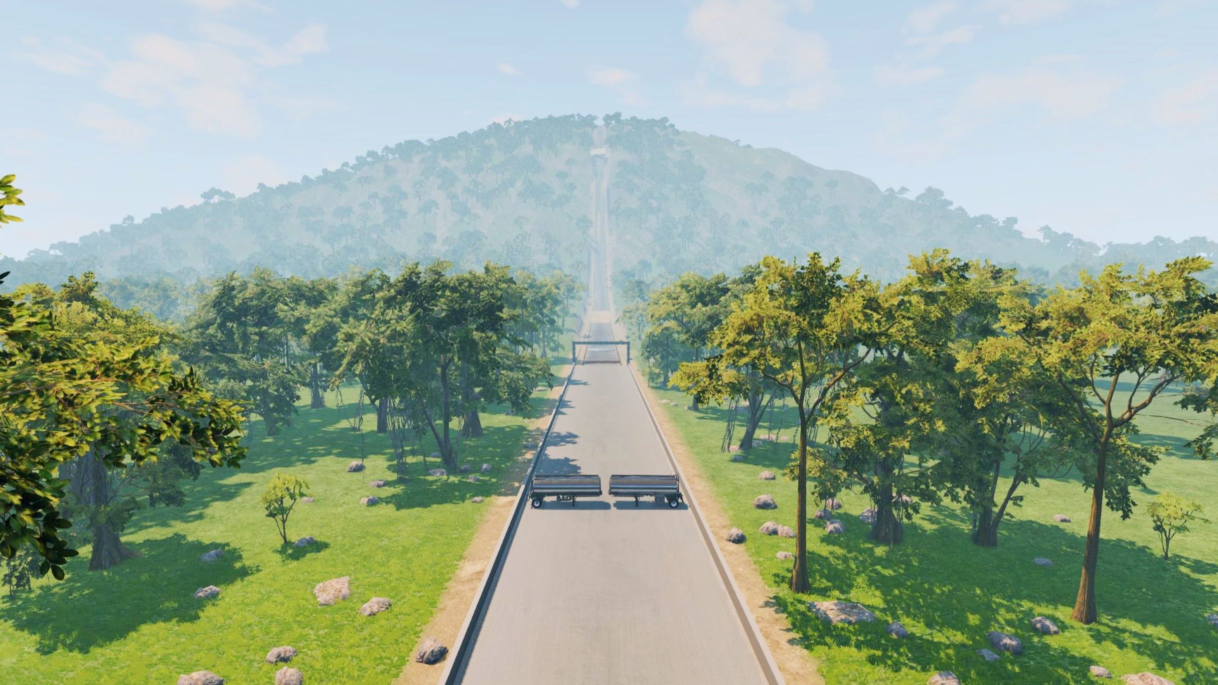 你只管焊死油门，剩下的交给路上的道具-BeamNG-TV-BeamNG-TV-哔哩哔哩视频