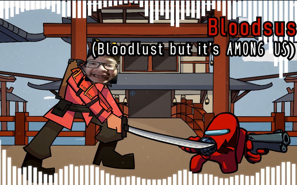 [FNF]杀戮之'疑'--Bloodlust,但是是Among Us(自制cover)