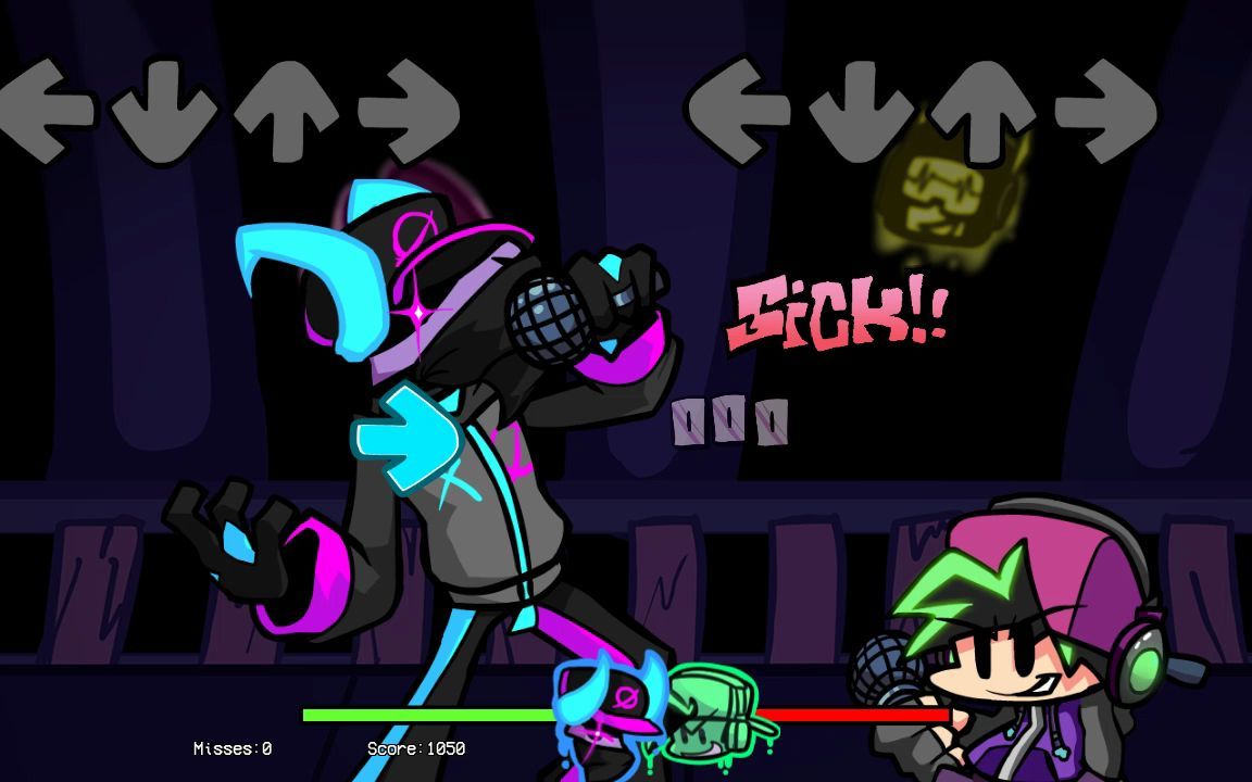 FNF多人模组 neo tabi一二阶段_音游热门视频