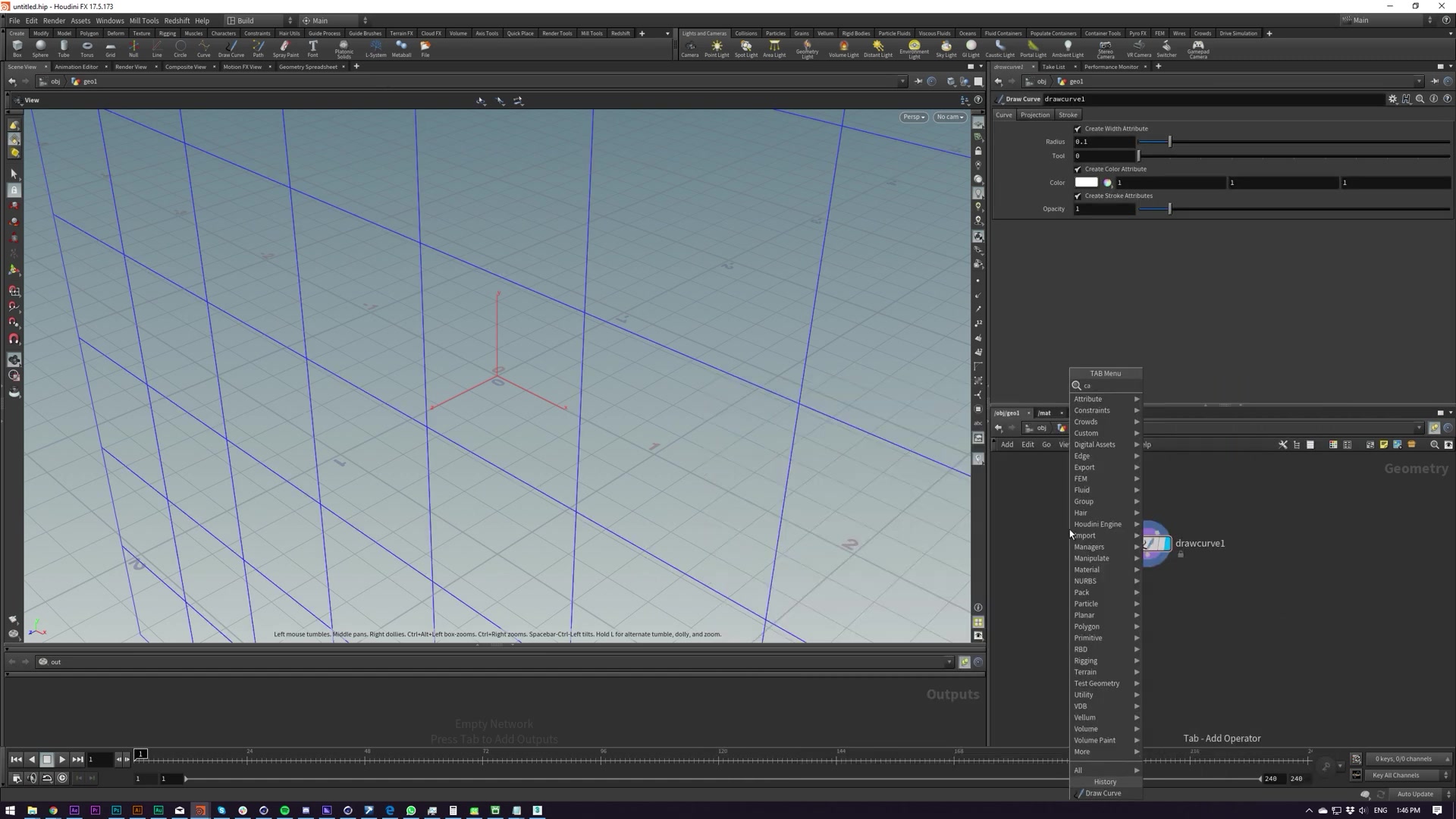 Houdini for Noobs 18 Sweep Curve_哔哩哔哩_bilibili