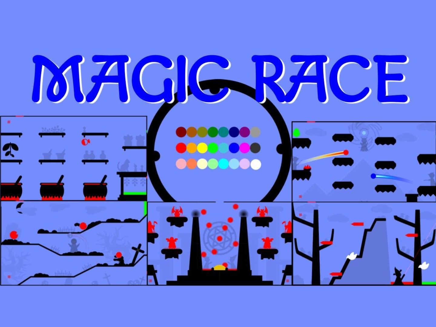 疯狂弹珠竞赛Ep.48：魔法竞赛【Crazy Marble Race】-滤色空间-滤色空间-哔哩哔哩视频