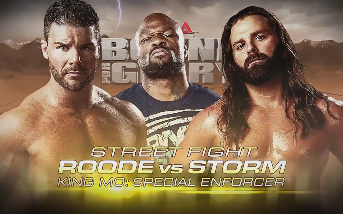【TNA】James Storm vs Bobby Roode Bound.For.Glory.2012.10.15（Beer Money内战 ...