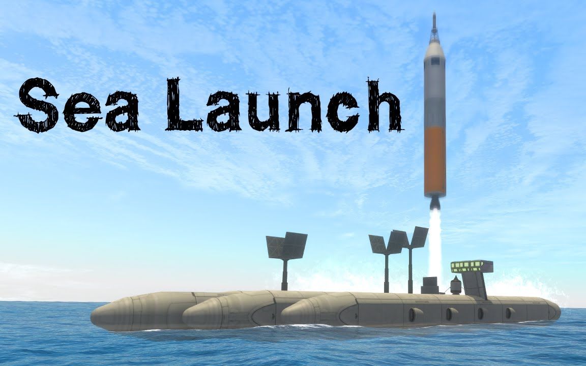 【KSP】海上发射火箭登月！-Matt Lowne_哔哩哔哩_bilibili