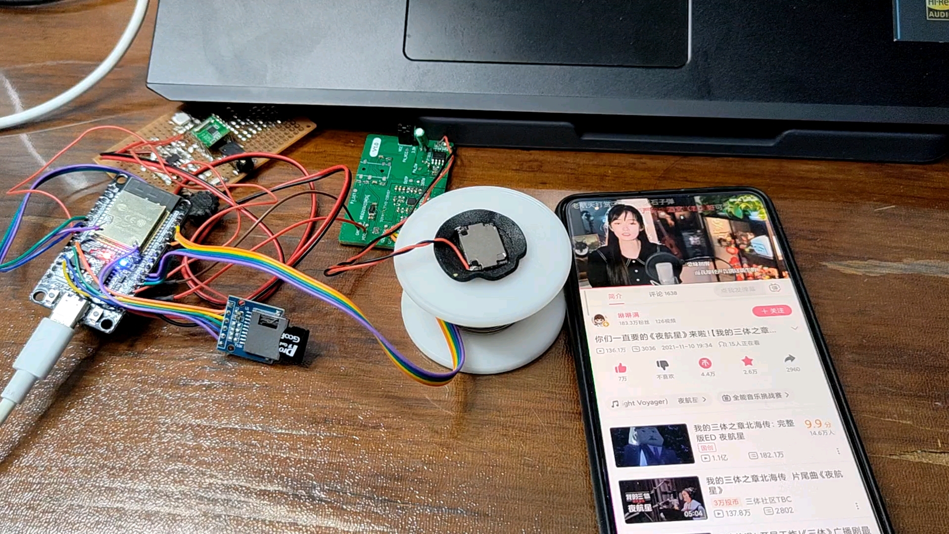 Esp32音频测试2 视频下载 Video Downloader