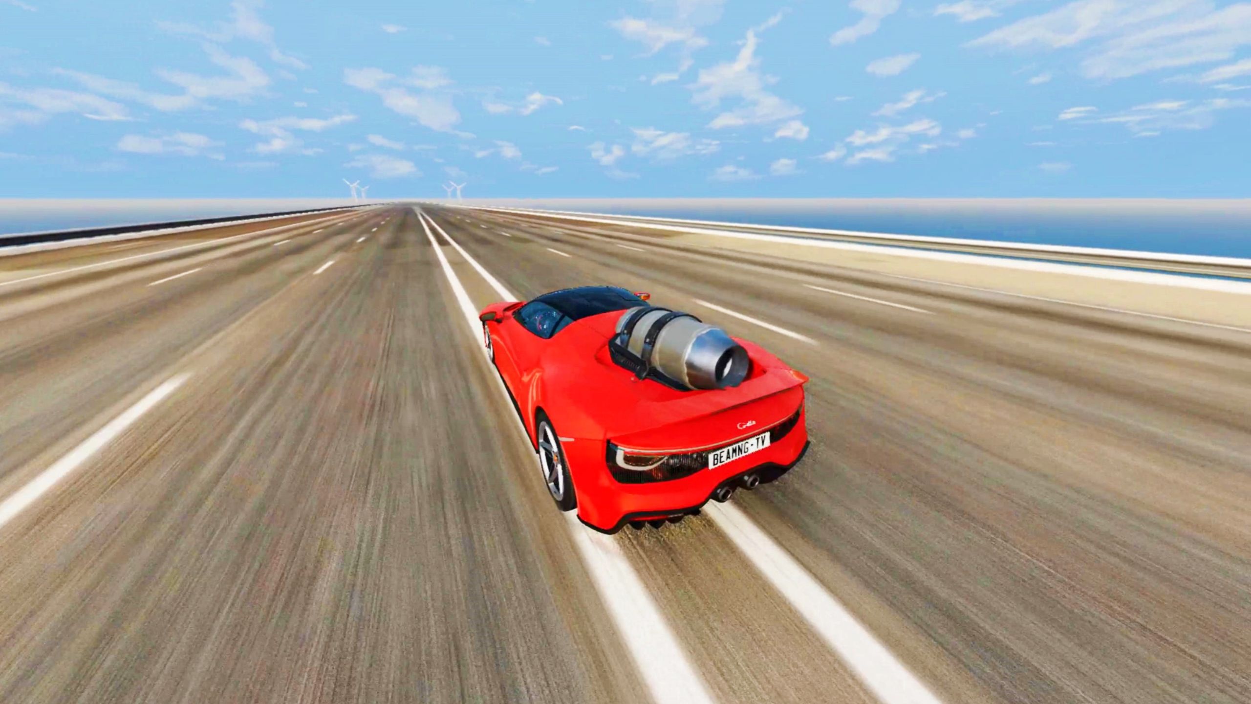 把车装上飞机引擎会怎么样-BeamNG-TV-BeamNG-TV-哔哩哔哩视频