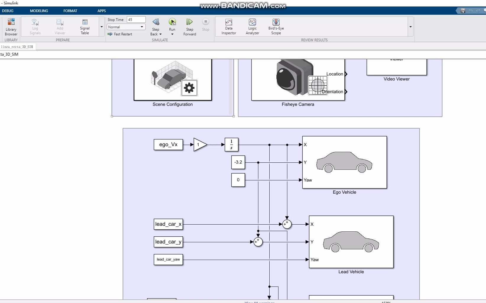 车辆控制项目-通过MPC实施ACC simulink仿真模型算法纵向建模matlab_哔哩哔哩_bilibili