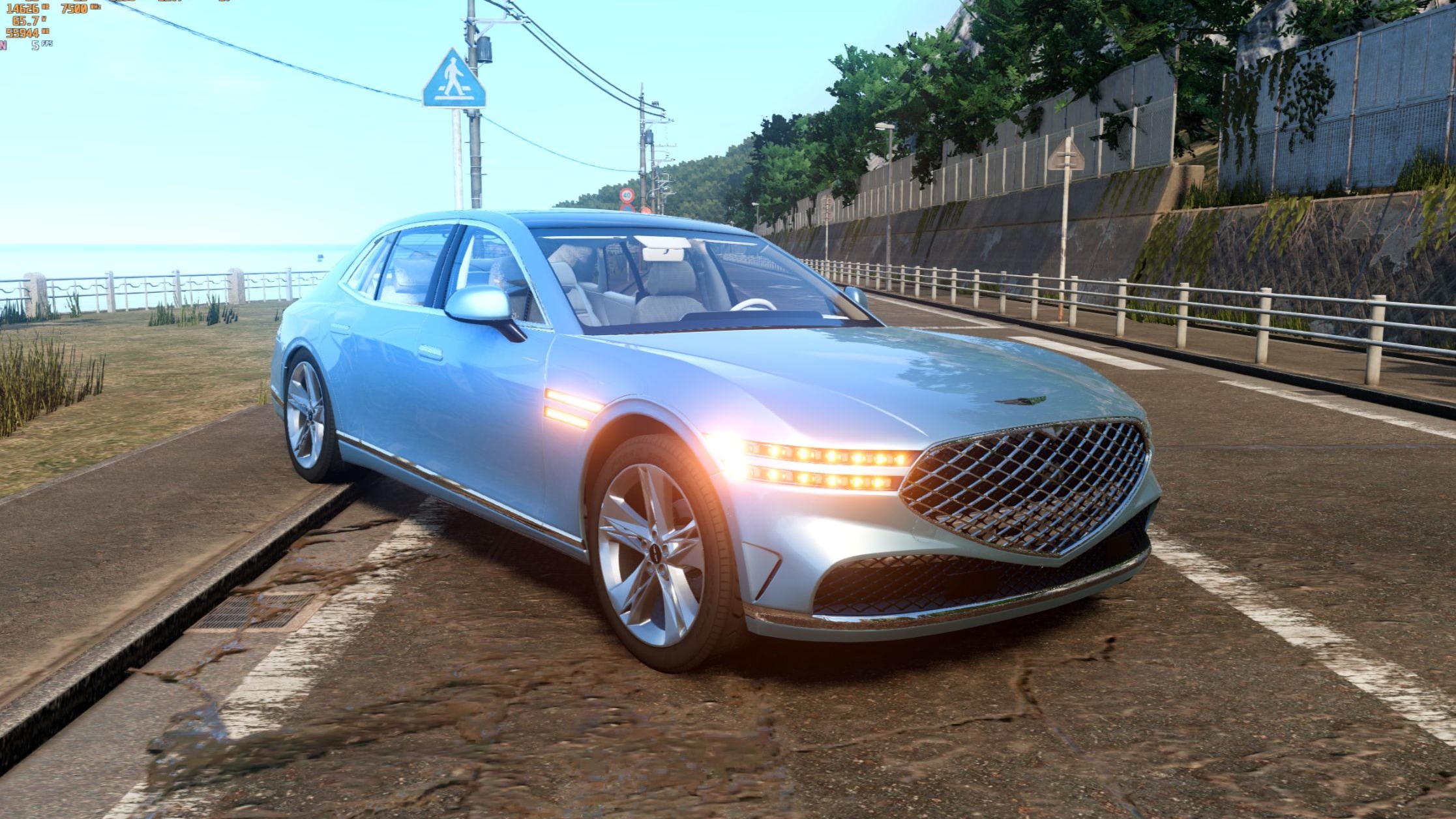 BEAMNG车辆模组-2023款捷尼赛思G90 作者:saviour-三天之内让你心想事成-三天之内让你心想事成-哔哩哔哩视频