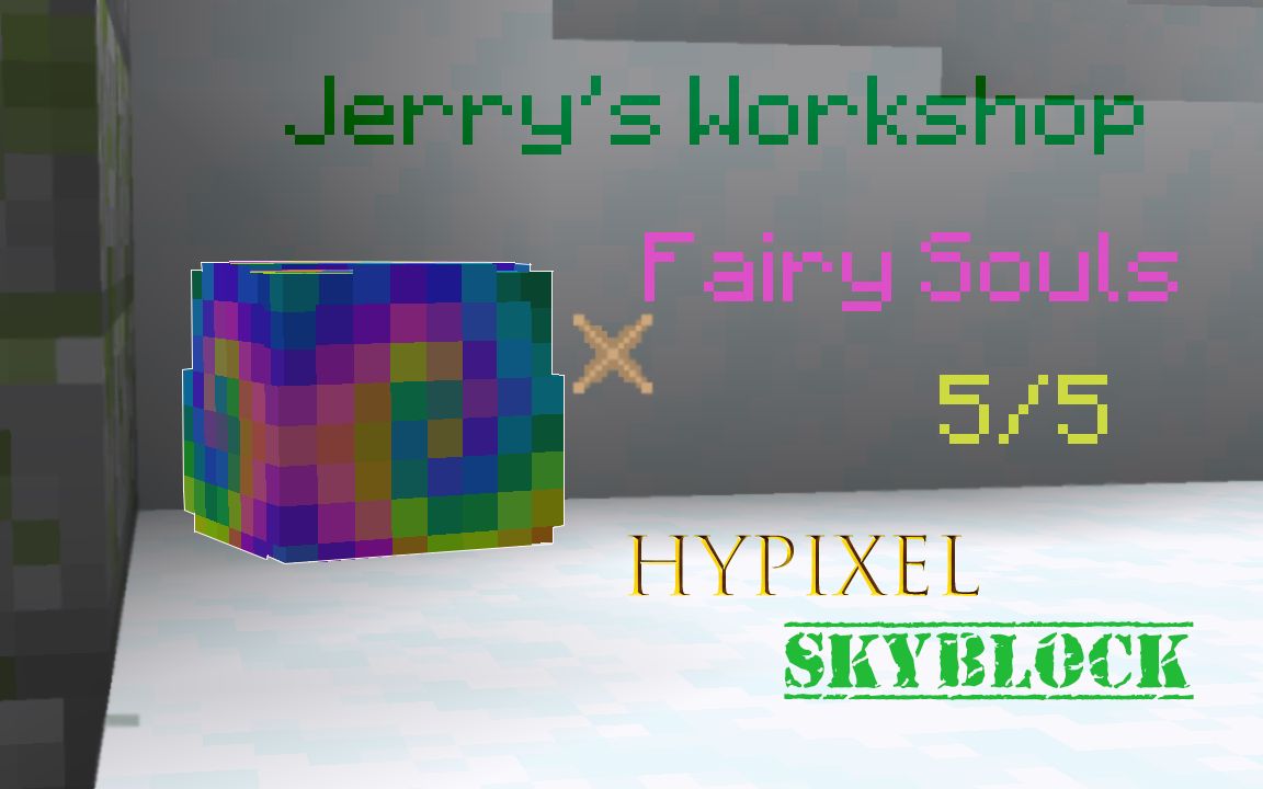 [Hypixel]Skyblock jerry's Workshop全部的5个灵魂位置_哔哩哔哩_bilibili