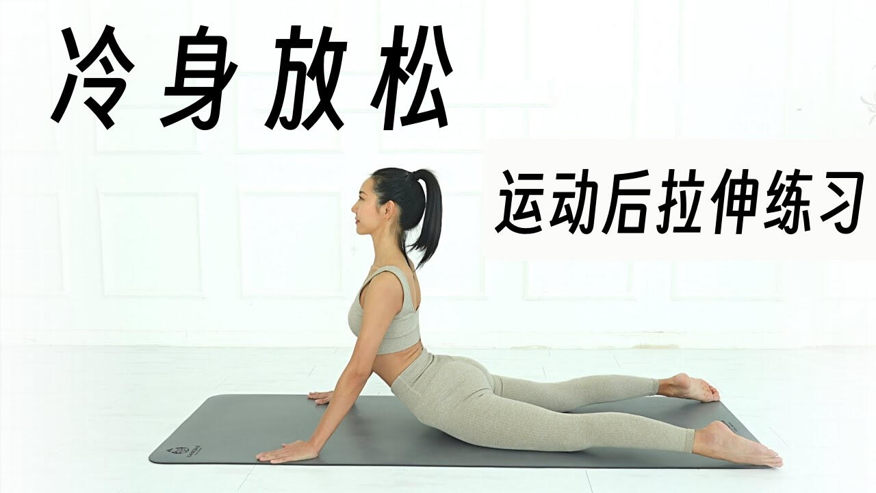 太舒服啦！14分钟全身拉伸，运动放松必备！（MIZI） - 哔哩哔哩