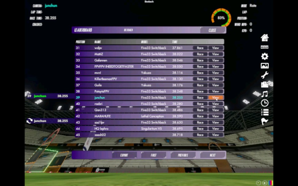 世界冠军mck fpv训练