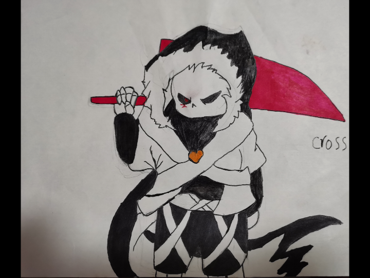 cross sans（新人UP，不喜勿喷）_哔哩哔哩_bilibili