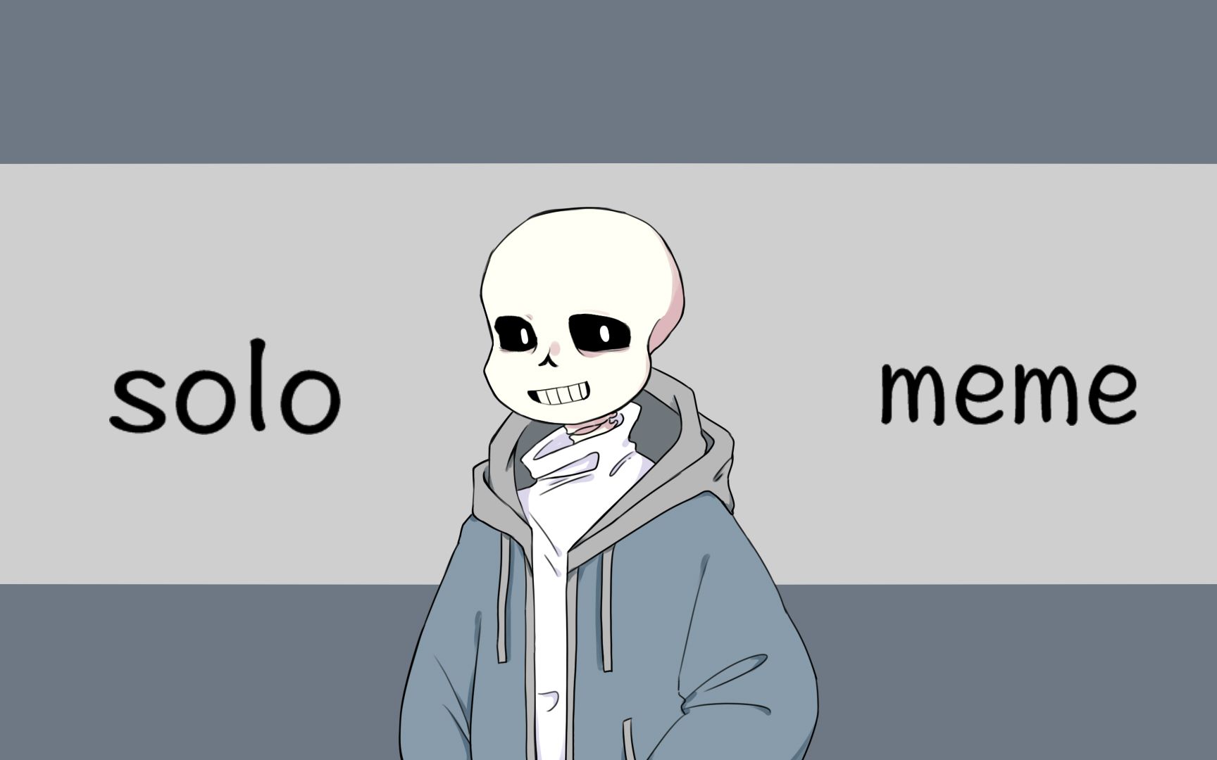 【undertale/meme】sans solo_哔哩哔哩_bilibili