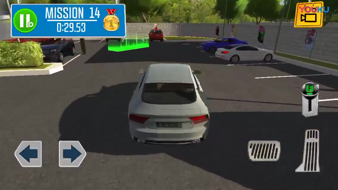 iOS《Roundabout 2 City Driving Sim》游戏关卡14_哔哩哔哩bilibili