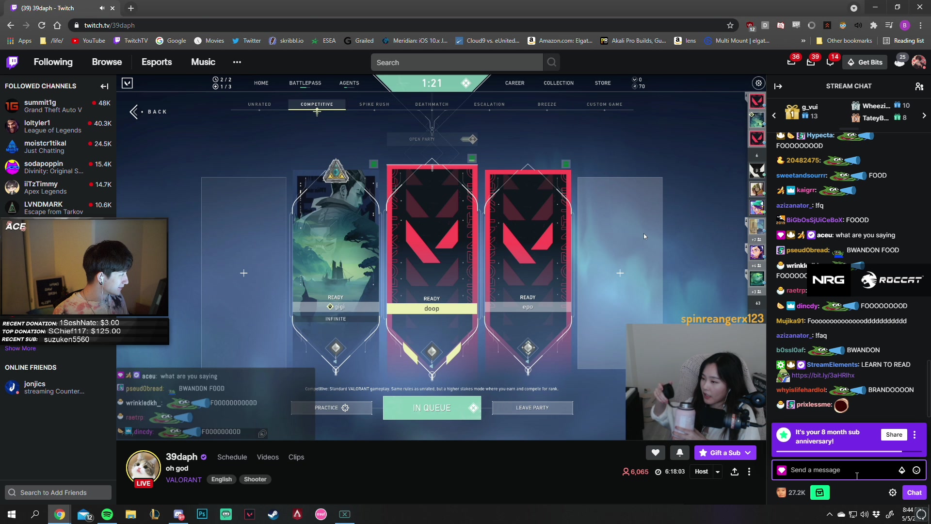 aceu 2021.05.06直播录像_哔哩哔哩_bilibili