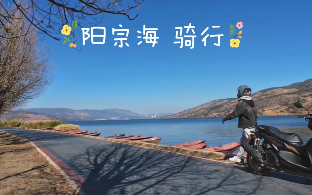 阳宗海 环湖骑行-Capxin-Capxin-哔哩哔哩视频