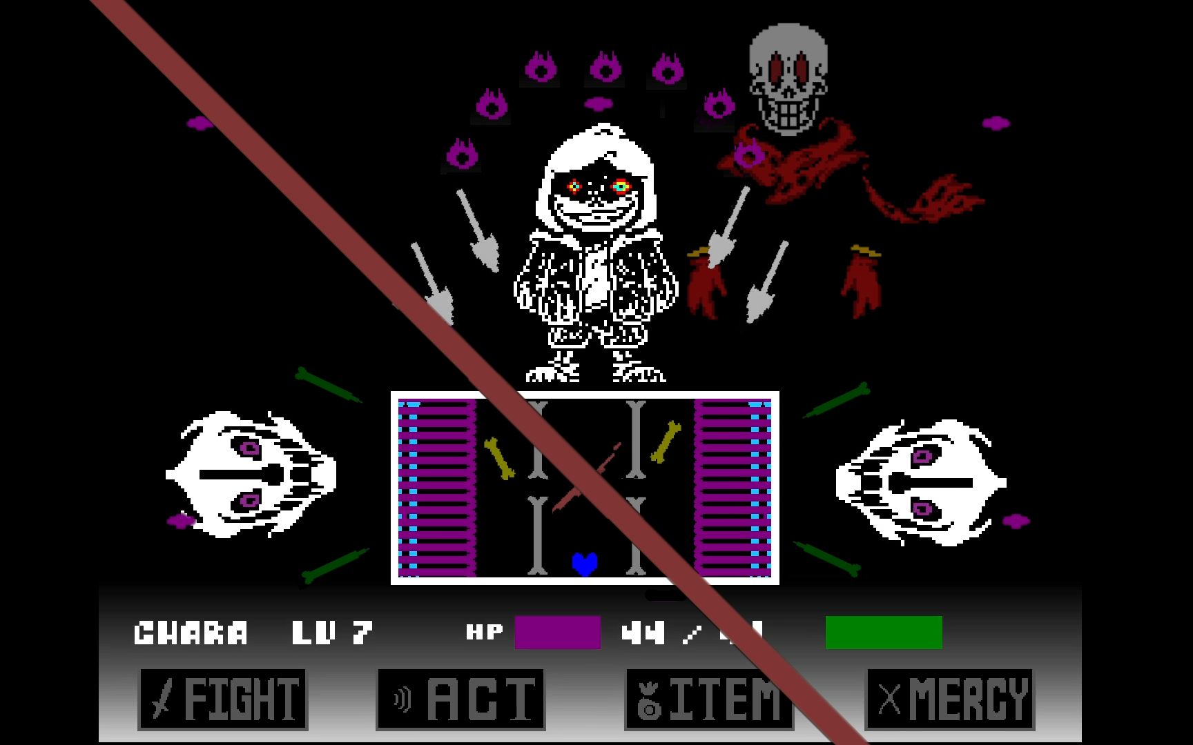 [全站第一！]fdy的dust sans战打到papyrus回合！！！_哔哩哔哩_bilibili