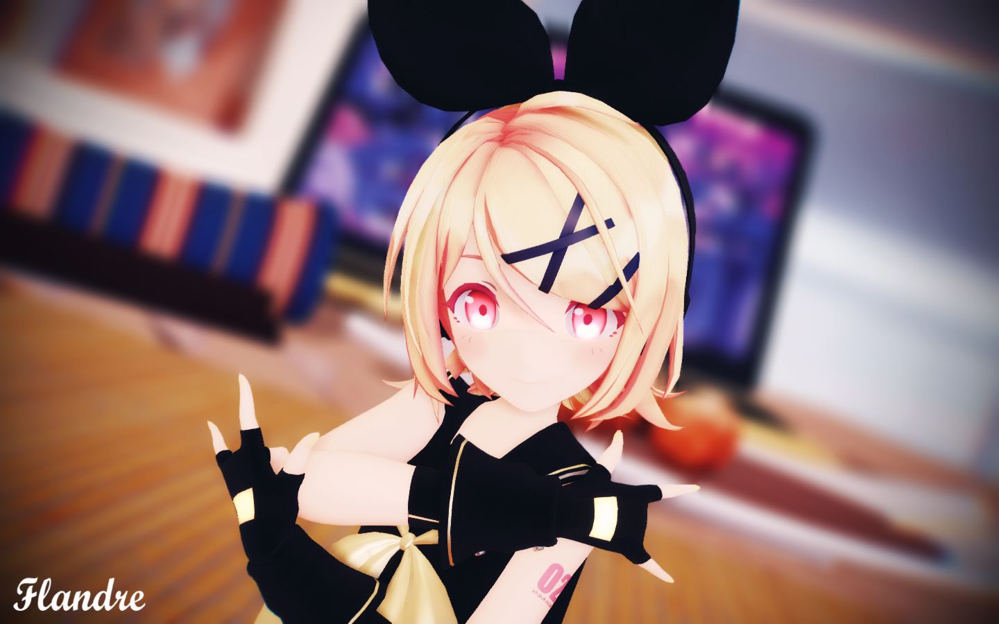 【MMD】我家的手办动起来了？！ 镜音Rin - ロキ ROKI [2K60FPS]_哔哩哔哩_bilibili