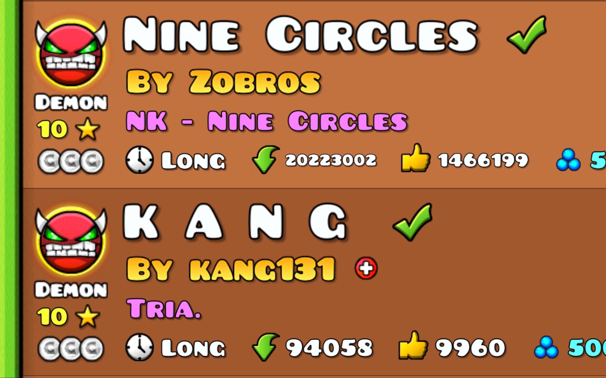 【GD】Nine Circles & K A N G 100%（hdd，all coins）_哔哩哔哩_bilibili