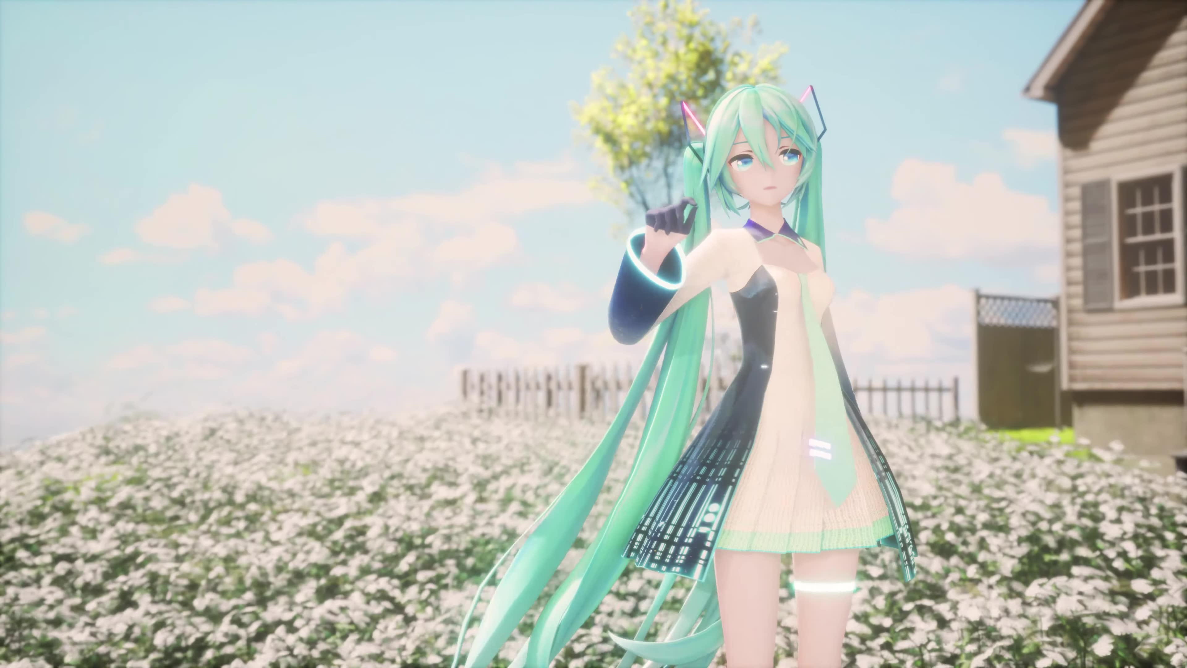4k [MMD] Music Music [YYB 10th ミク] 4k_哔哩哔哩_bilibili