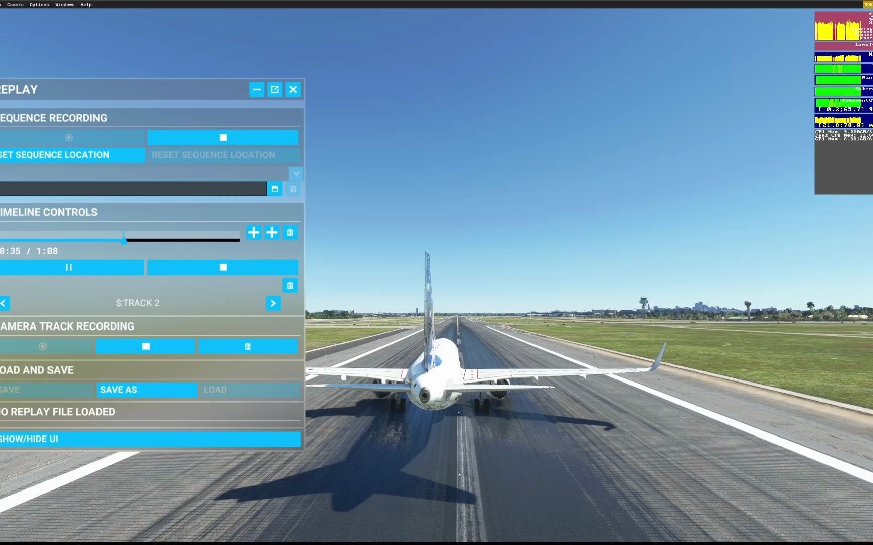 微软模拟飞行2020最新内置回放功能_哔哩哔哩bilibili_模拟飞行