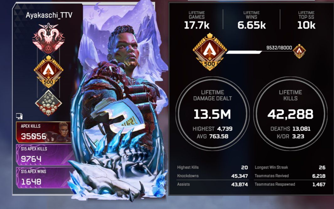 【APEX/Verhulst】完美瞄准是什么样的？(25杀6000伤害)