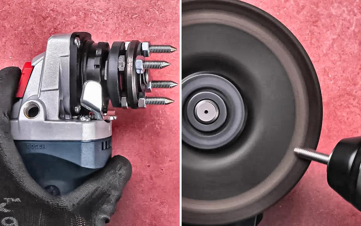 [Totally Handy] 旧角磨机的DIY工具_改造项目_哔哩哔哩_bilibili