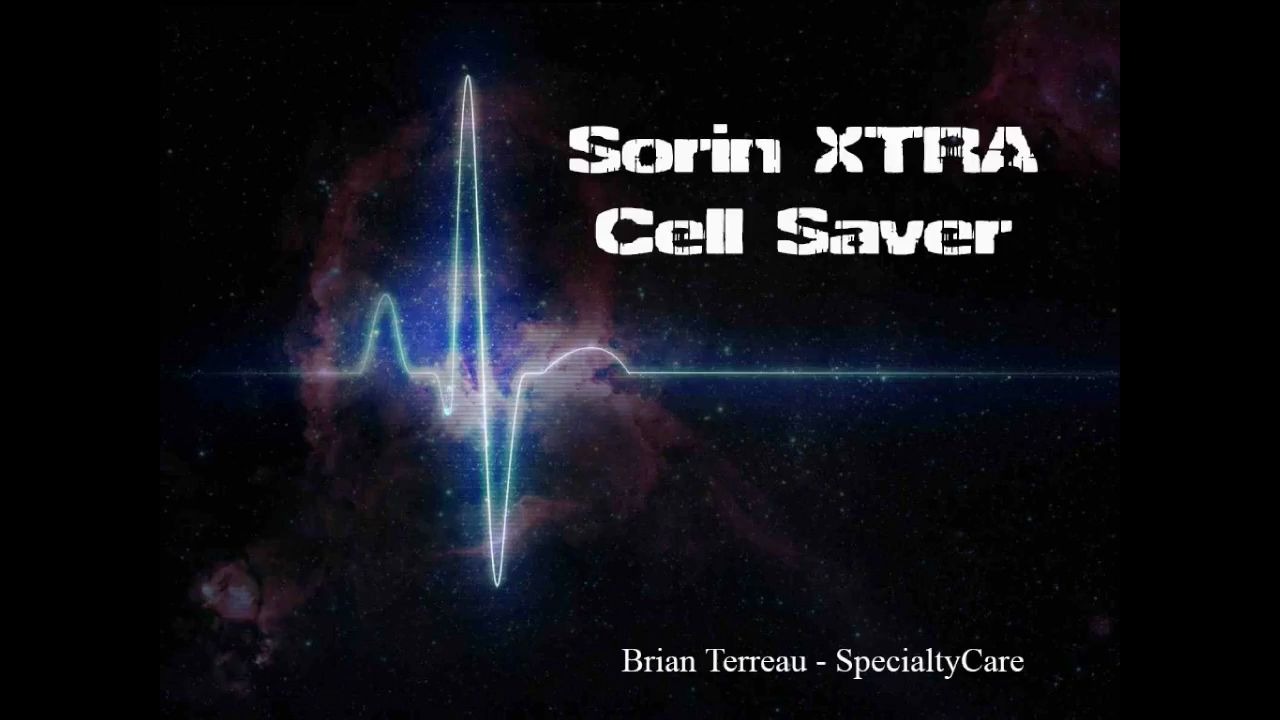 索林自体血回收机 Sorin XTRA Cell Saver Setup and Operation_哔哩哔哩_bilibili