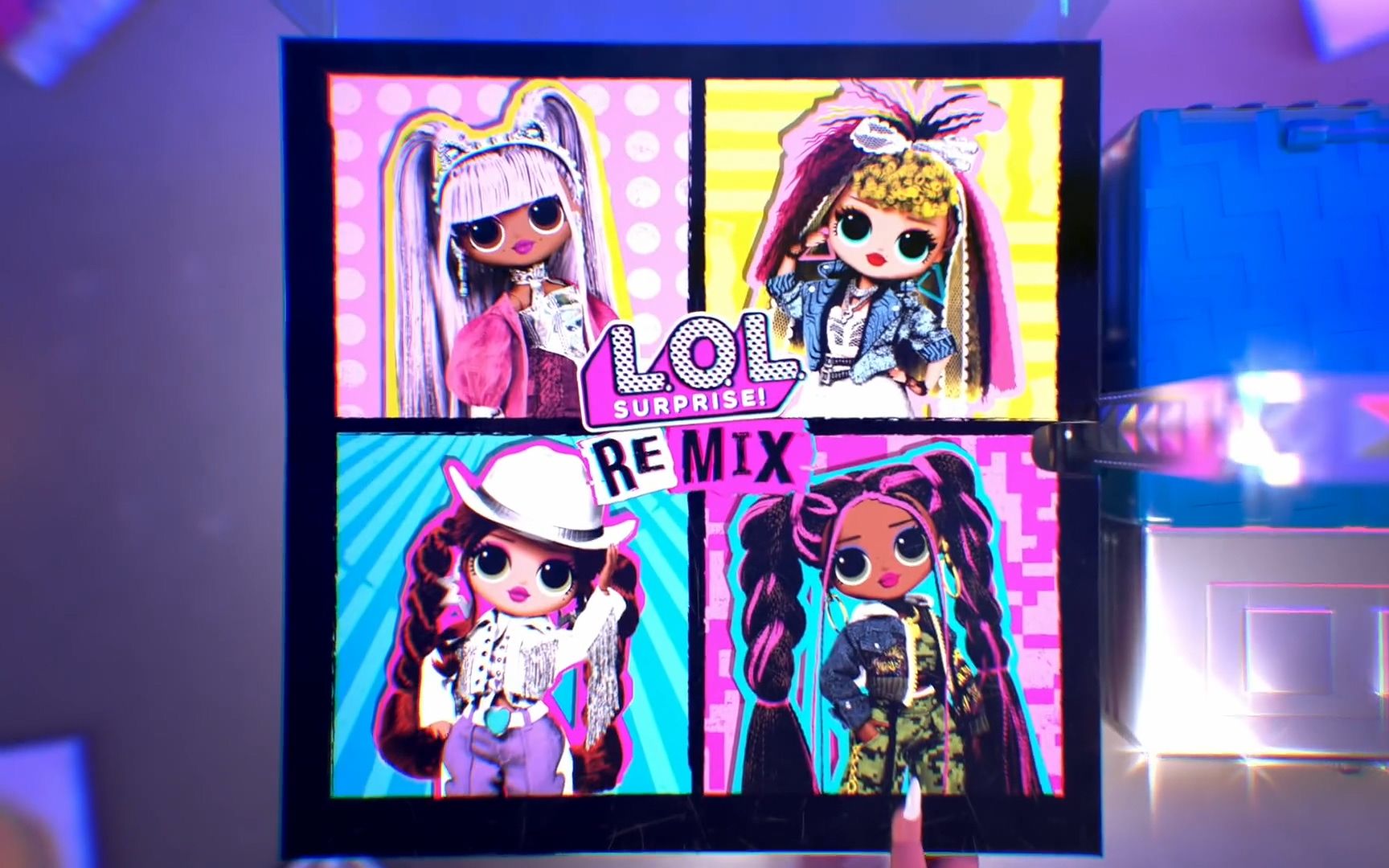 【LOL惊喜娃娃】 L.O.L Surprise! Remix Dolls 大娃 MV CREW REMIX_哔哩哔哩_bilibili