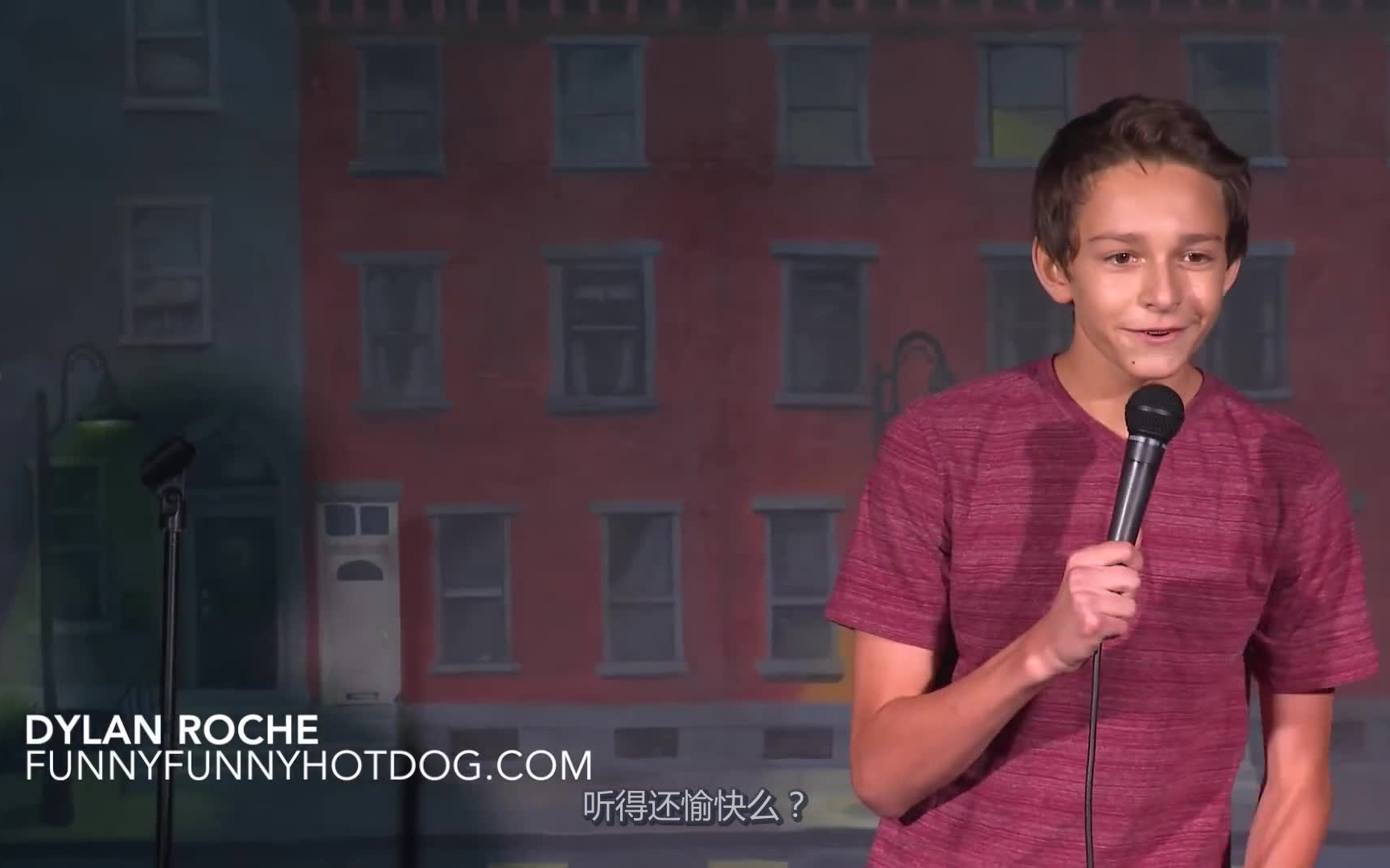 【1080p中文字幕】14岁谐星Dylan Roche单口表演_哔哩哔哩_bilibili