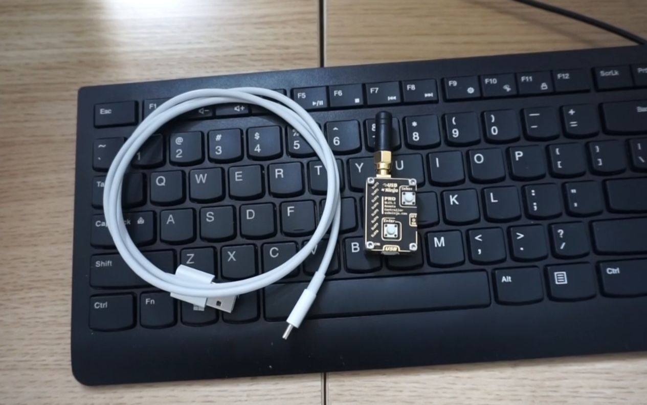 看完你还敢让别人用你电脑充电么-USB Ninja Pro上手_哔哩哔哩_bilibili