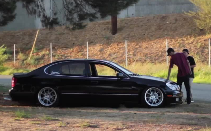 【黑色高级车】Stanced GS300 aristo_哔哩哔哩_bilibili