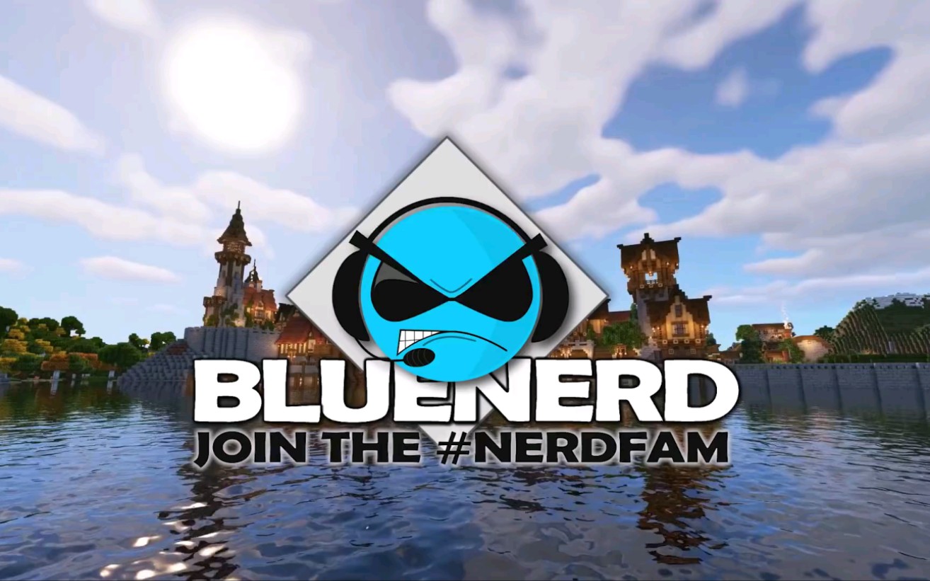 【BlueNerd】Minecraft:如何建造一座中世纪城堡（教程正在更新）_哔哩哔哩_bilibili