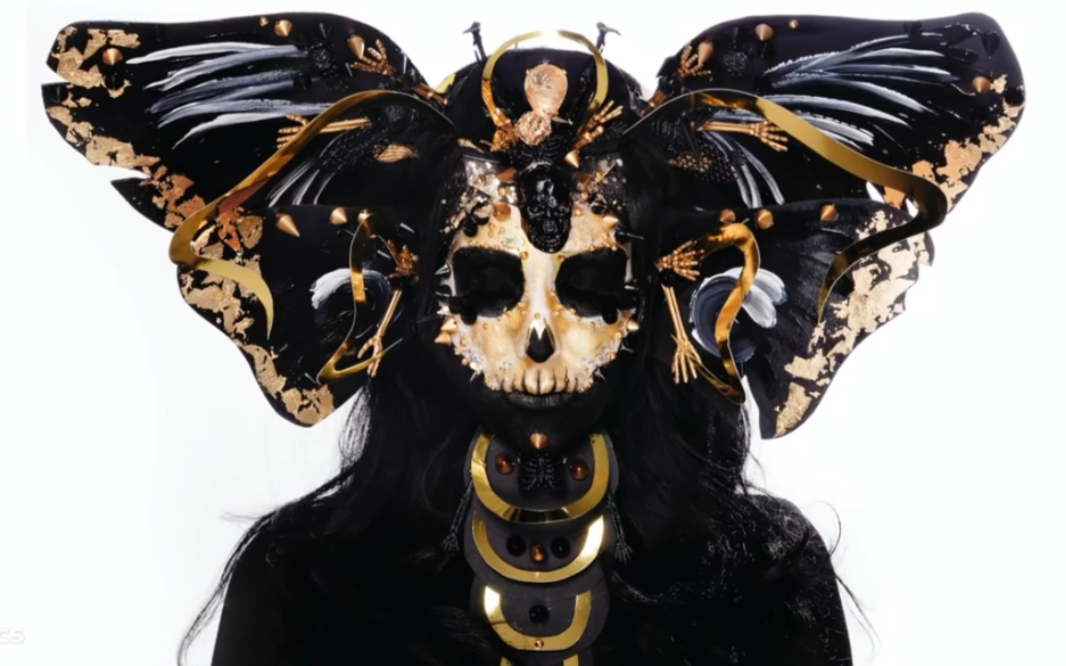 【Ellimacs SFX】Death Moth 死亡飞蛾 化妆教程_哔哩哔哩_bilibili