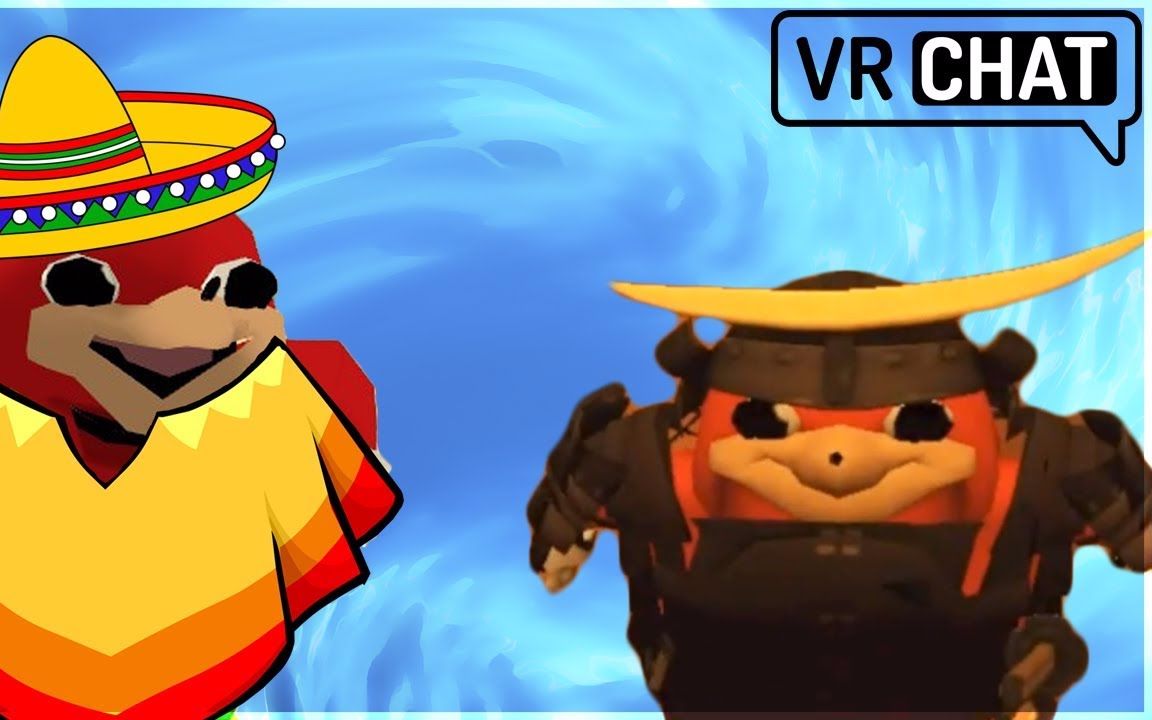 [VRChat] 这大概是我看过最会玩的Knuckles了_哔哩哔哩_bilibili