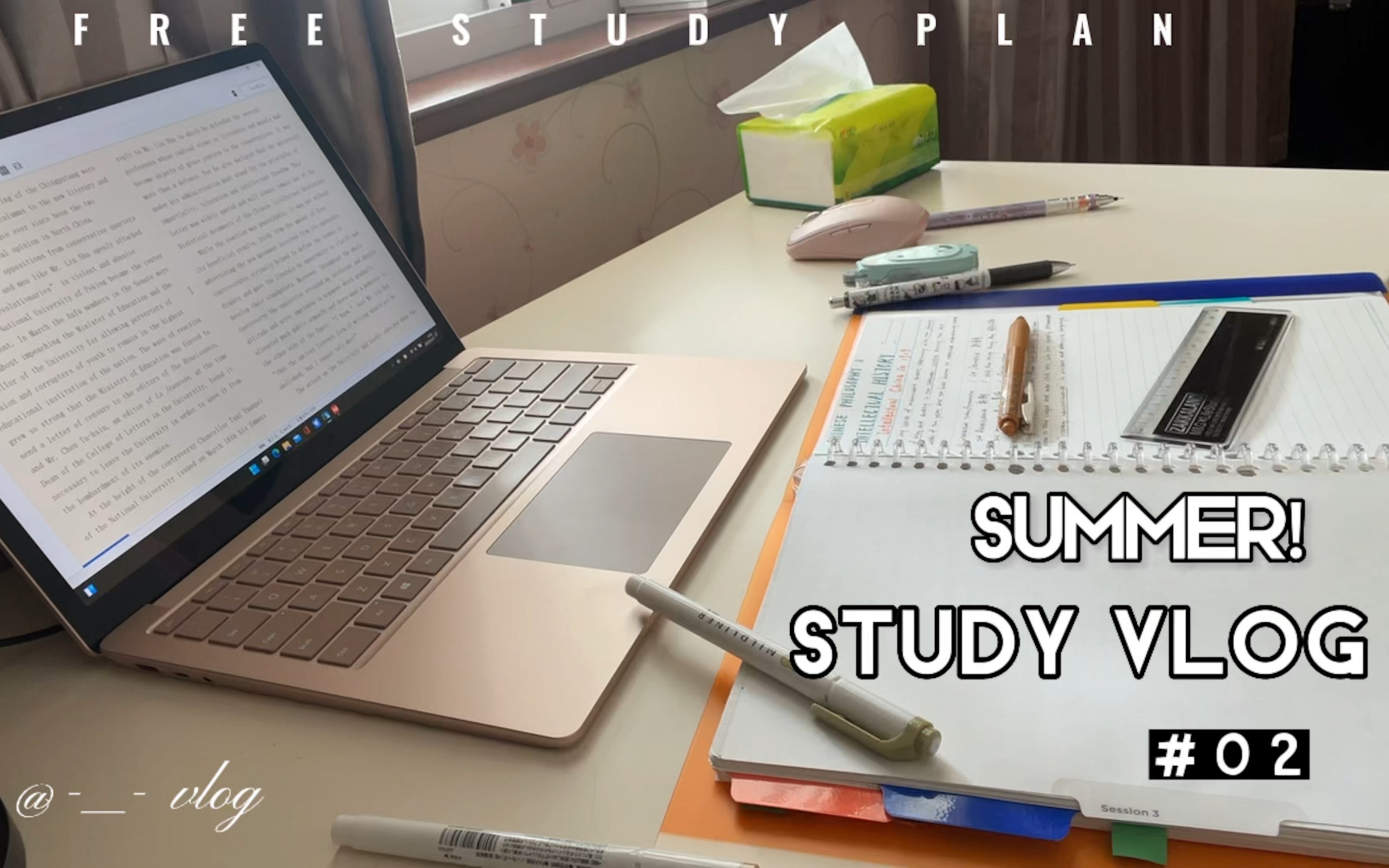 【Study Vlog】（#02_哔哩哔哩_bilibili