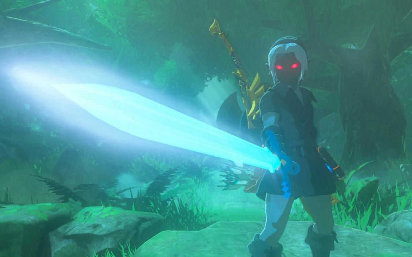 【中文版塞尔达传说】如何穿过迷失的森林见到大师剑_哔哩哔哩_bilibili