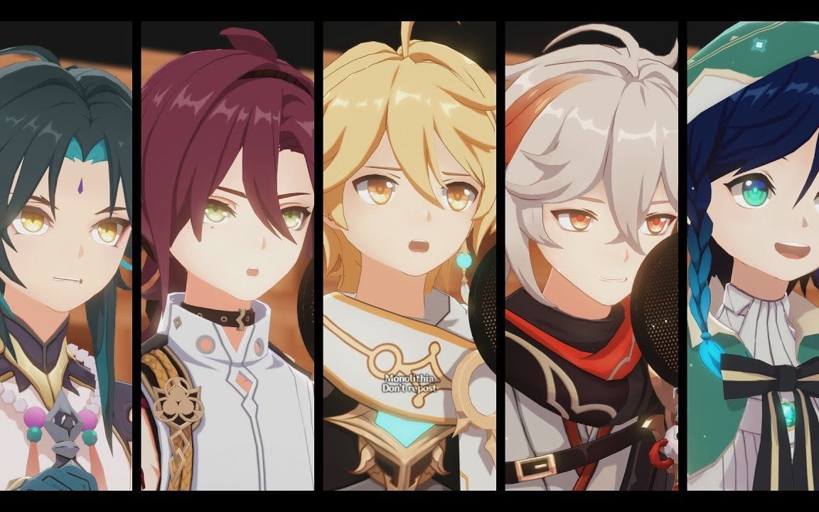 【原神MMD】流浪者到来之前的风系男孩阿卡贝拉（旧作）-Monolithia-Monolithia-哔哩哔哩视频