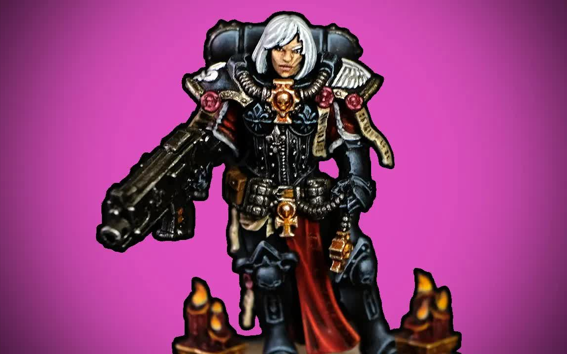 How to Paint NEW Sisters Of Battle PERFECTLY Sisters Of Battle Guide ...