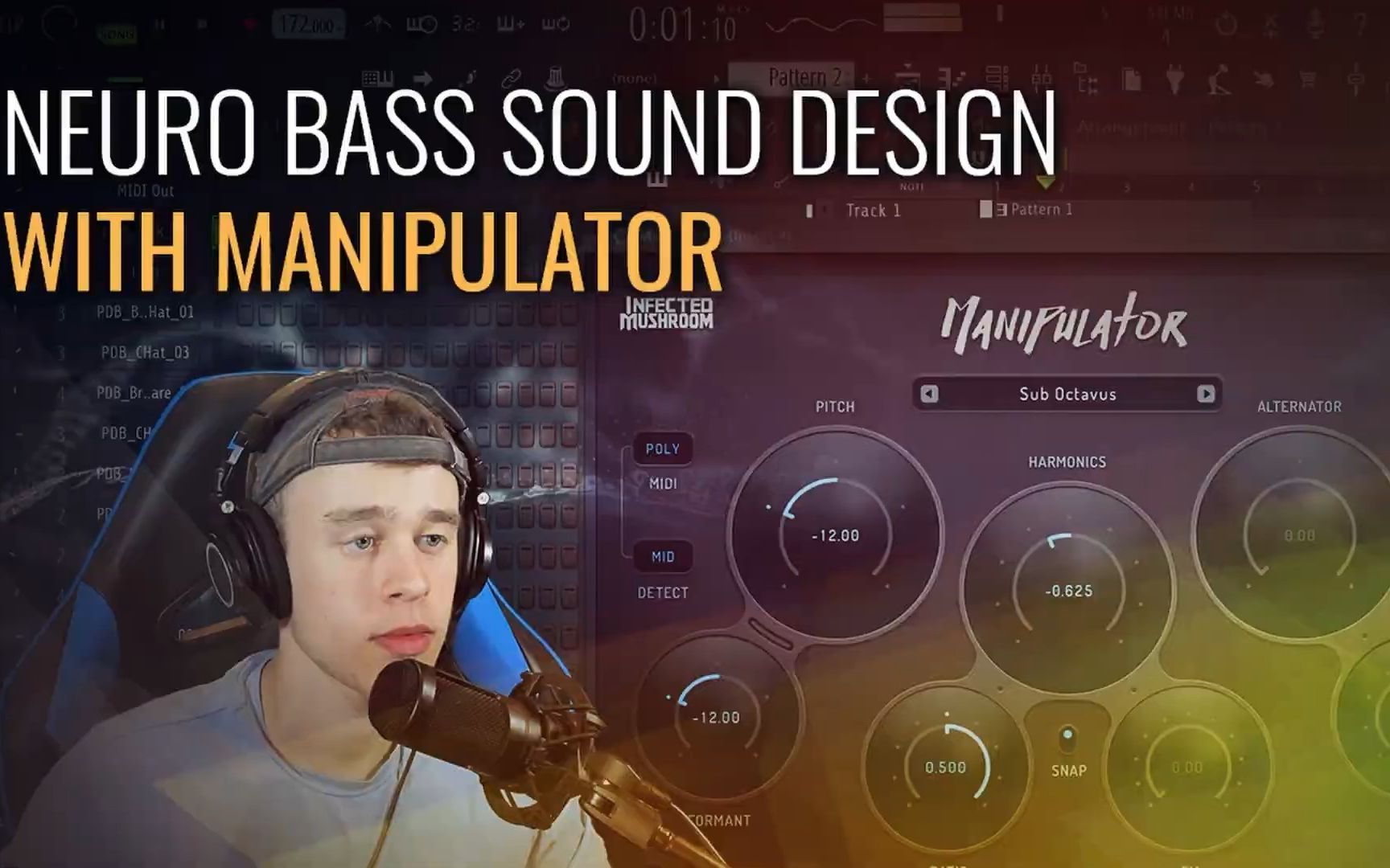 【音色设计】用Manipulator制作Neuro Bass！_哔哩哔哩_bilibili