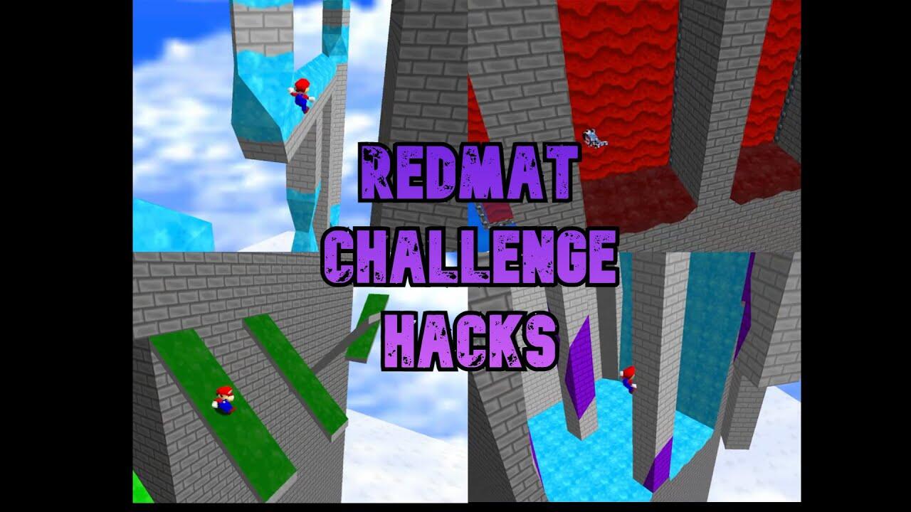 [drunkrazy]The Redmat Challenge Hacks (Wallkick, Lavabounce, Slo - 哔哩哔哩