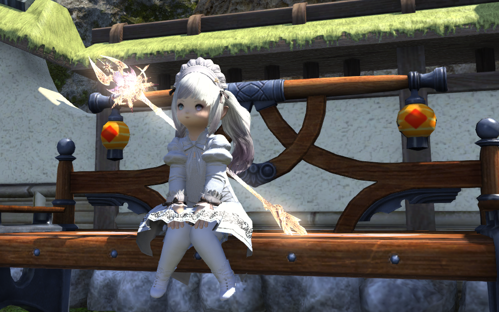 【FF14】绝亚历山大橙色双奶夜占视角（附白魔视角）_哔哩哔哩_bilibili