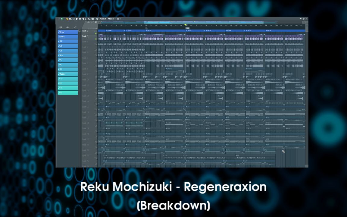 [Project Breakdown] Reku Mochizuki - Regeneraxion (in 2min)_哔哩哔哩_bilibili