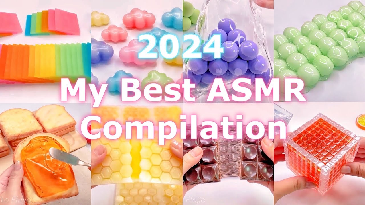 【Emiko Ffujo助眠】⭐️2024年最佳史莱姆合集⭐️2024 My Best ASMR-三两砂糖-三两砂糖-哔哩哔哩视频