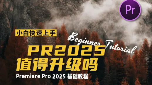 【PR教程】PR2025有什么好用的新功能，值得升级吗？【Premiere Pro2025 基础教程】_哔哩哔哩_bilibili