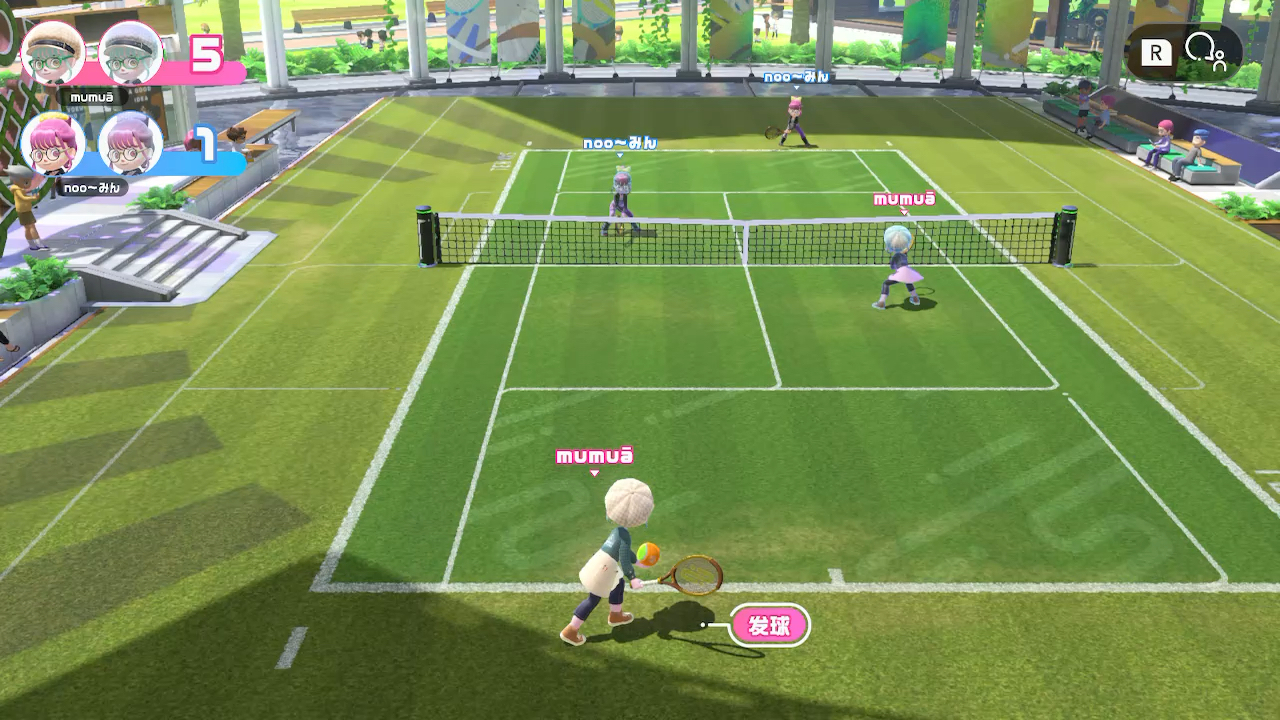 ns sports 左下角接发球别用下旋 左右拉扯YYDS_哔哩哔哩_bilibili