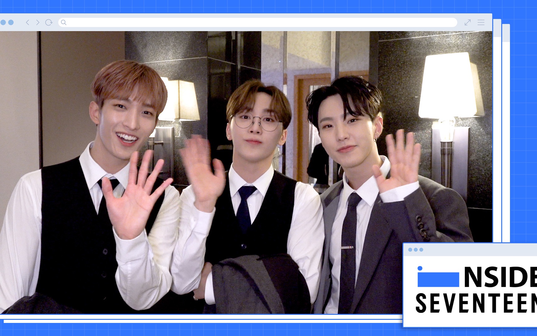 [INSIDE SEVENTEEN] BSS V-League 颁奖典礼幕后花絮-SEVENTEEN-SEVENTEEN-哔哩哔哩视频