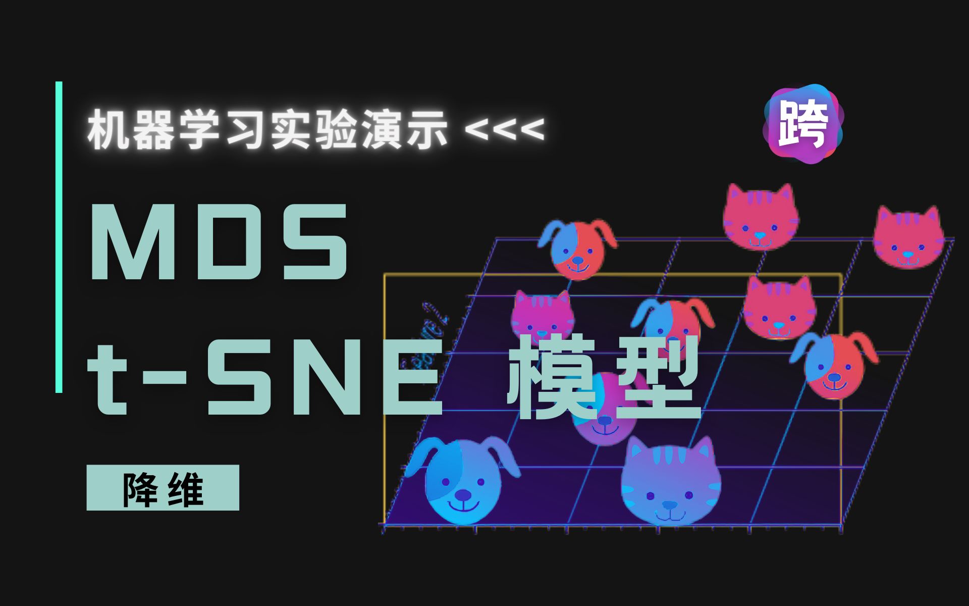 73. MDS、Isomap、t-SNE 模型观察 - 机器学习实验演示_哔哩哔哩_bilibili